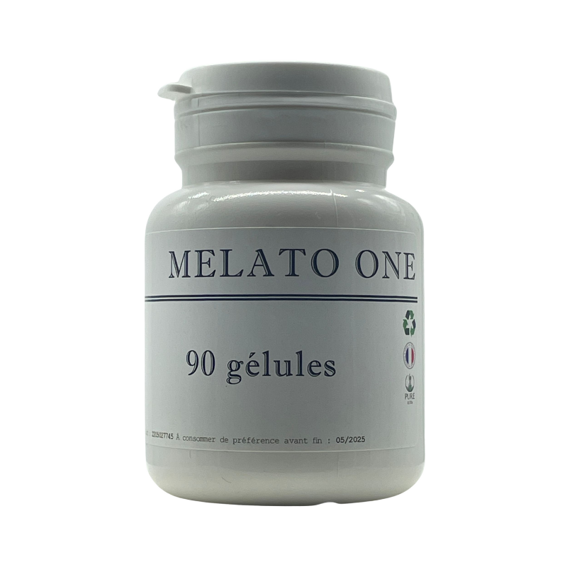 Melato One (Mélatonine 1 mg)- 90 gélules ( marque GALIEN ET HIPPOCRATE ...